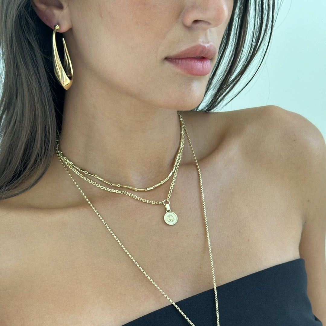 Jennifer Zeuner Jewelry | Liliana 2.5" Hoops