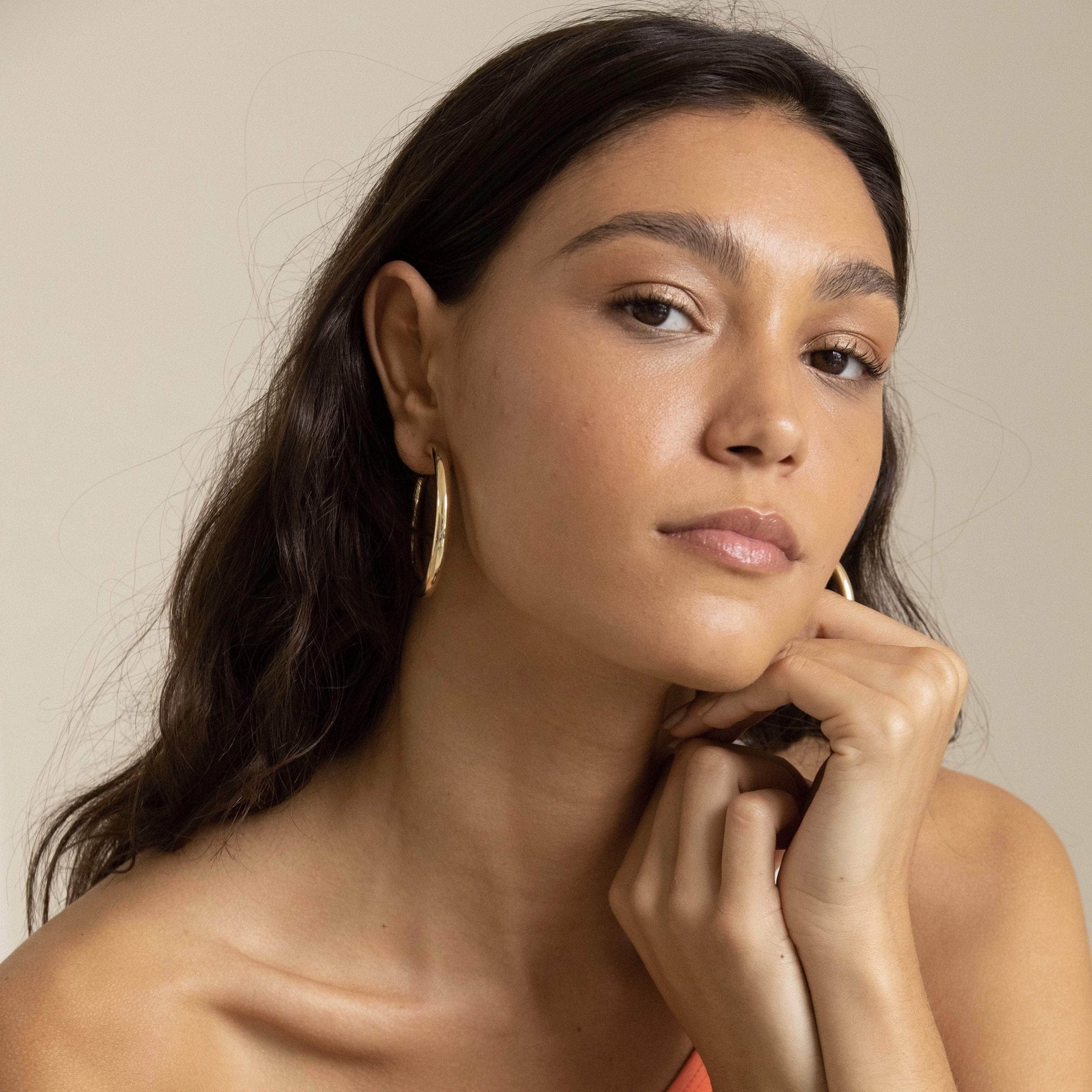 Jennifer Zeuner Jewelry | Lou 2" Hoops